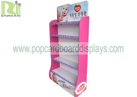 MDF Board Products Wooden Display Case ,5 Tiers Wood Displays For Retail Stores supplier