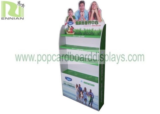 MDF Board Products Wooden Display Case ,5 Tiers Wood Displays For Retail Stores supplier