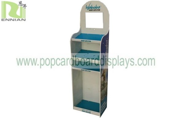 Magazine Books Corrugated Plastic Display Stand LCD Screen For Advertisement supplier