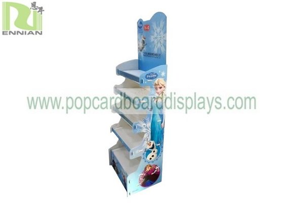 Retail Corrugated Plastic Display Flooring Baby Food Display Rack With 5 Tiers supplier