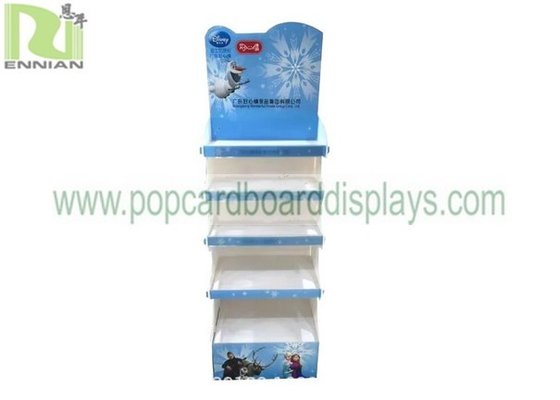 Retail Corrugated Plastic Display Flooring Baby Food Display Rack With 5 Tiers supplier