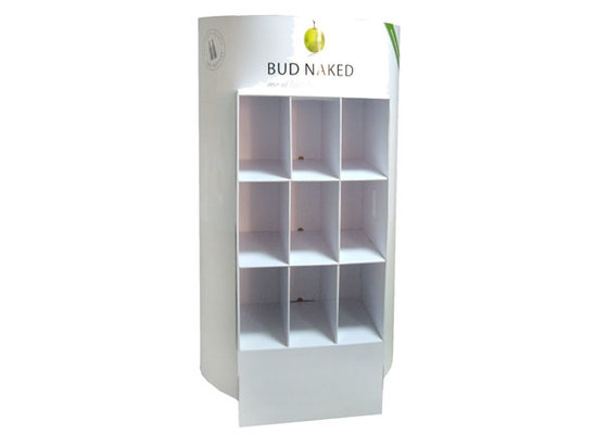 Supermarket Foods Display Stand , Custom Cardboard Snack Pallet Display supplier