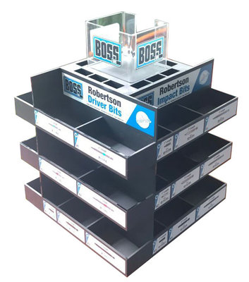 Lipstick Acrylic Display Stands PS Material Environmentally Friendly For Metal Tools supplier