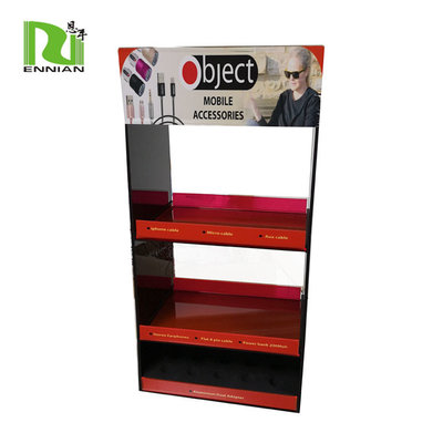 Durable Acrylic Tiered Display Stands Customable For Cell Phone Accessories supplier