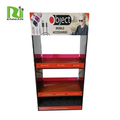 Durable Acrylic Tiered Display Stands Customable For Cell Phone Accessories supplier