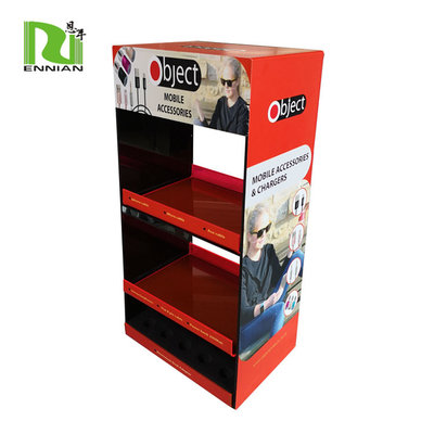 Durable Acrylic Tiered Display Stands Customable For Cell Phone Accessories supplier