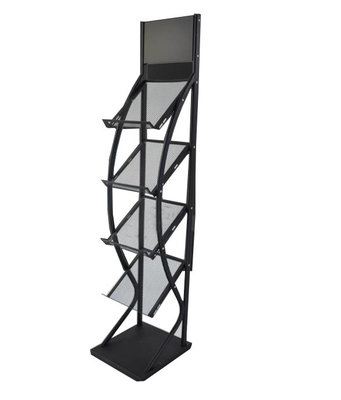 custom metal Wire Display Racks Wire Grid Magazine Books Usage Custom Spray Paint supplier
