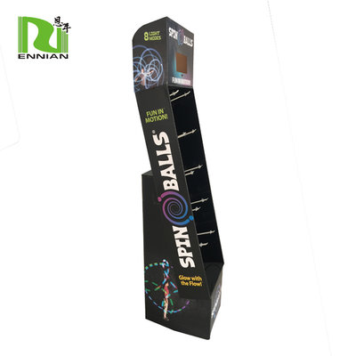 custom POS cardboard display for supermarket display with metal pegs or plastic pegs suit for blister products supplier