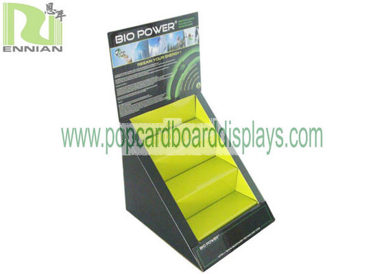 Cosmetic table displays cardboard cosmetic displays sunglasses displays with customized design  ENCD004 supplier