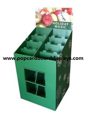 Christmas Promotional Colorful Pop Cardboard Pallet Display with strong structure supplier
