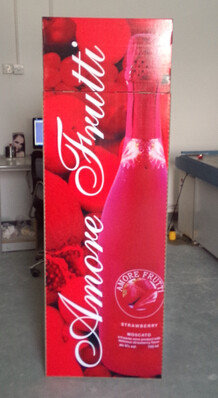 Wine Cardboard Floor Displays And Pop Point Of Purchase Displays supplier
