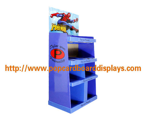 Store saleing cardboard toys display for Lovely popular floor display stand supplier