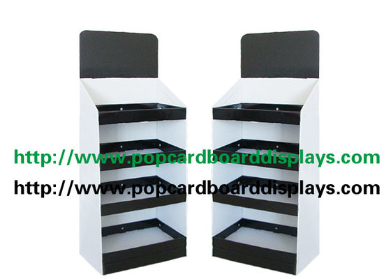 Reclyable Custom Cardboard Socks Cardboard Floor Display Rack supplier