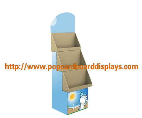 Shop Retail Sweet Cindy Cardboard Display Stand / Cardboard Display Racks For Promotion supplier