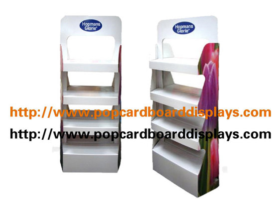 double sides colorful Corrugated Pop Cardboard Displays Professional supplier