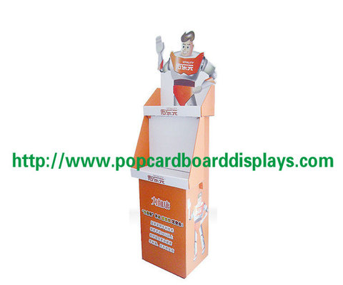 Light weight Corrugated pop cardboard displays With 2 Pallets supplier
