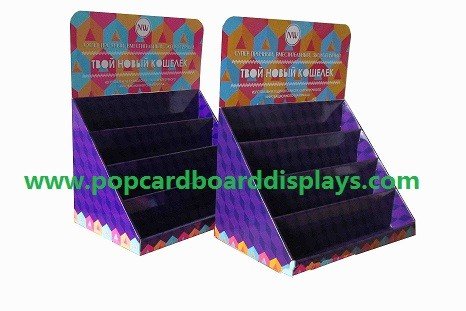Greeting cards cardboard counter display portable store display box display case supplier