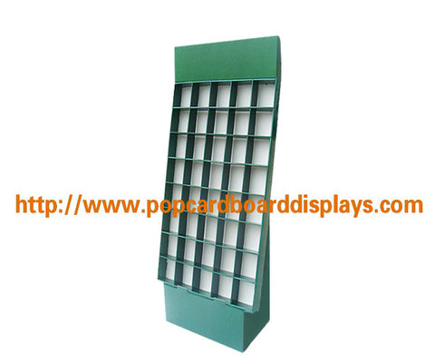 Green Pop Printed DVD / CD Corrugated Cardboard Display Recyclable supplier