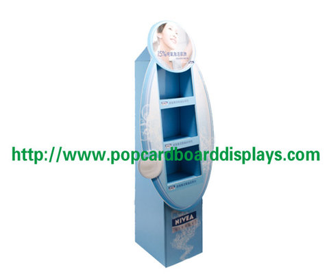 Recycled Corrugated Cardboard Boxes Display With Glossy Varnish supplier