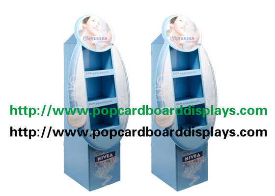 Recycled Corrugated Cardboard Boxes Display With Glossy Varnish supplier