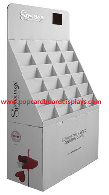 Retail Floor Displays Greeting Cards Display Cell Room Display Stand supplier
