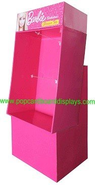 Recycled Bobby Toys Store Cardboard Floor Displays With Hook Hanging supplier