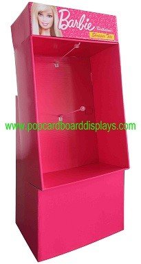 Recycled Bobby Toys Store Cardboard Floor Displays With Hook Hanging supplier
