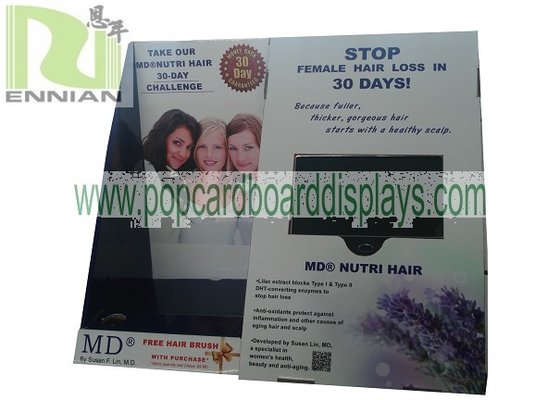 Environmental LCD Digital Frame Cardboard Pop Displasy Cardboard Counter Displays ENCD060 supplier