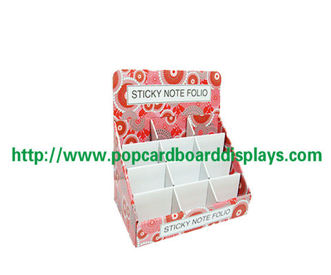Cardboard Counter Display Brochure Holder And Cardboard Advertising Display supplier