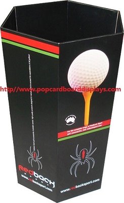 Customize recycled Cardboard dump bin pop paper printed Environmental friendly supplier
