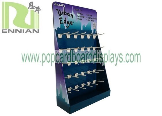 cardboard POP display with hooks CDU pop displays floor display ENCD066 supplier