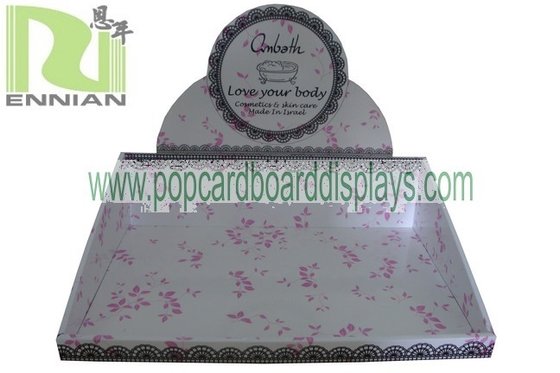 Cardboard tray 4 color offset printing pallet display cardboard display shelf ENCD070 supplier