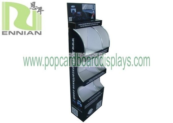 Car tissue box cardboard display stand custom display pop point of purchase ENCS031 supplier