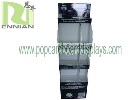 Car tissue box cardboard display stand custom display pop point of purchase ENCS031 supplier