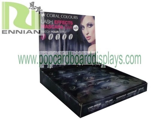 Cosmetic Cardboard Counter Displays FSDU For Eye Wear Cardboard Floor Display ENCD075 supplier