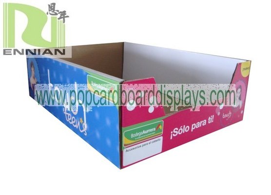 Underwear Carton DisplayCardboard Dump Bin Display Rack Greeting Card Display ENDB016 supplier