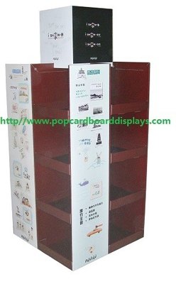 Gift Cards Cardboard Pallet Display Retail Supermarket Display Shelf supplier