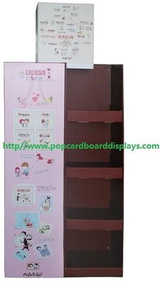 Gift Cards Cardboard Pallet Display Retail Supermarket Display Shelf supplier