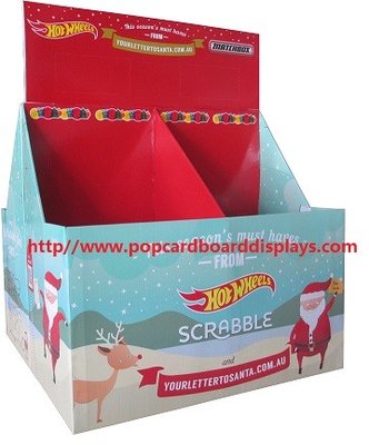 Customized Xmas gift retail cardboard pallet displays pop supermarket stand shelf supplier