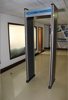 Led Display Screen Walk Through Metal Detector For Airport / Bank / Gymnasiums