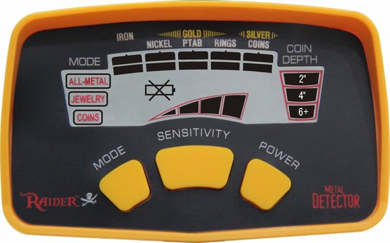 6.5khz Portable Underground Metal Detector Large Lcd Display