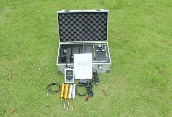 Maximum Detecting Range: 100-1000m Long distance gold deep diamond metal detector with Head Phones