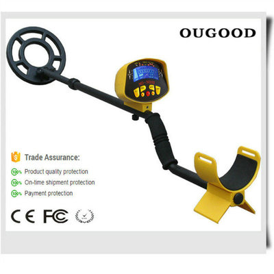 Black,Yellow,Green color 1.8kg MD3010II Underground Hobby Metal Detector with Waterproof Search Coil