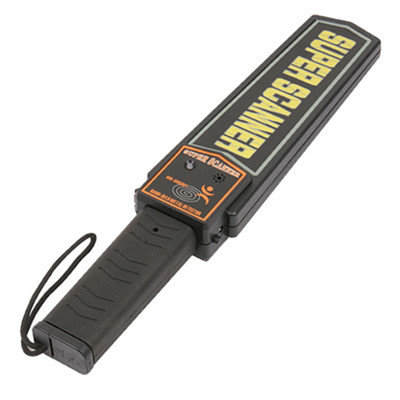 375g Rechargeable Handheld Metal Detector, Sensitive Airport Body Scanners with Visual Red / Green LED