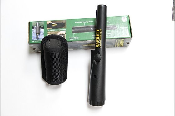 12khz Airport Security Hand Held Metal Detectors Waterproof 9v Battery