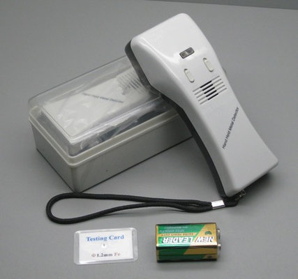 Vibration Alarm Industrial Metal Detector , Portable Needle Detectors