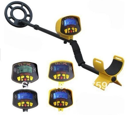 Powerful Hobby Metal Detector , Lcd Display Beginner Metal Detectors