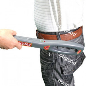 LED Light and Vibration alarm Hand Held Metal Detectors For sports events