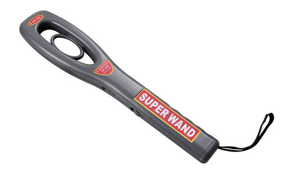 Security Portable Metal Detector with LED Light and Vibration alarm