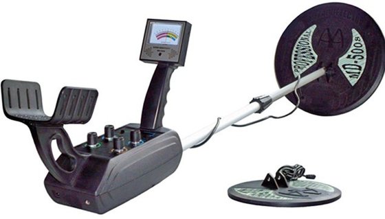 Underground metal detector MD5008 with two coils and 3.5 m detecting depth